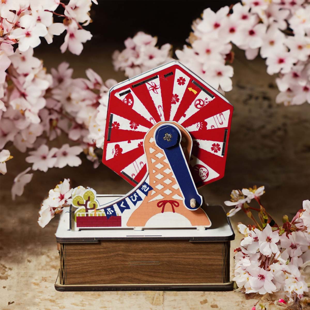 Model Gift Box – Fukubiki Lottery Wheel – 東瑭國際有限公司-讓想法成為設計！文化製造所・全方位客製禮品