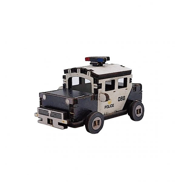 Mini DIY Wooden Car Kit-Classic Mini Police Car – 東瑭國際有限公司-讓想法成為設計 ...