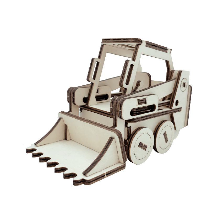DIY Kit – Wooden Excavator – 東瑭國際有限公司-讓想法成為設計！文化製造所・全方位客製禮品