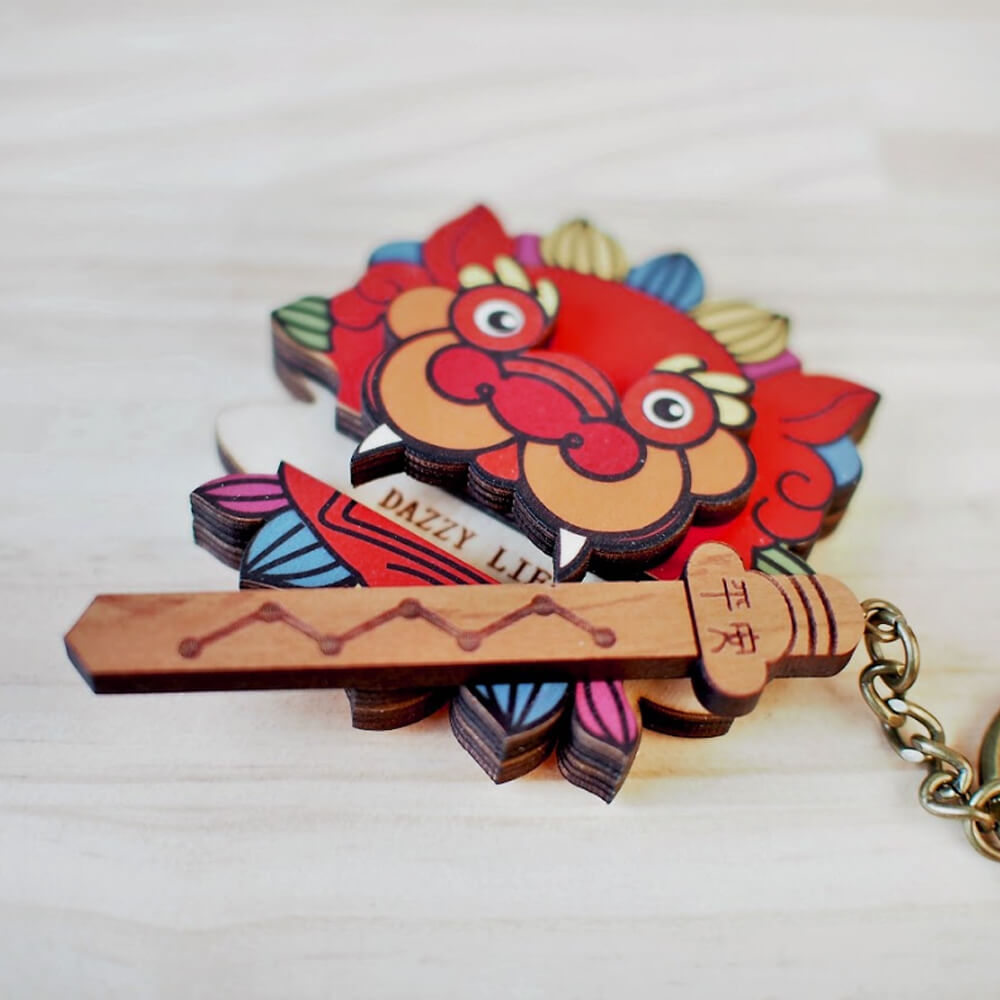 Key House．Guardian Sword Lion (Color Version) – 東瑭國際有限公司-讓想法成為設計！文化製造所 ...