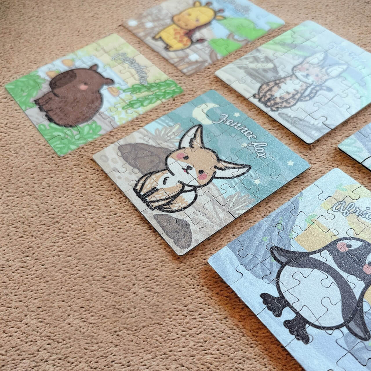 Forest Buddies! Mini Wooden Puzzle in a Bottle – 東瑭國際有限公司-台灣特色伴手禮領導品牌