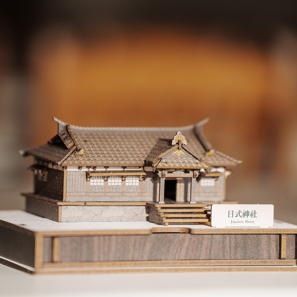Miniature Model – Japanese style shrine – 東瑭國際有限公司-讓想法成為設計！文化製造所・全方位客製禮品